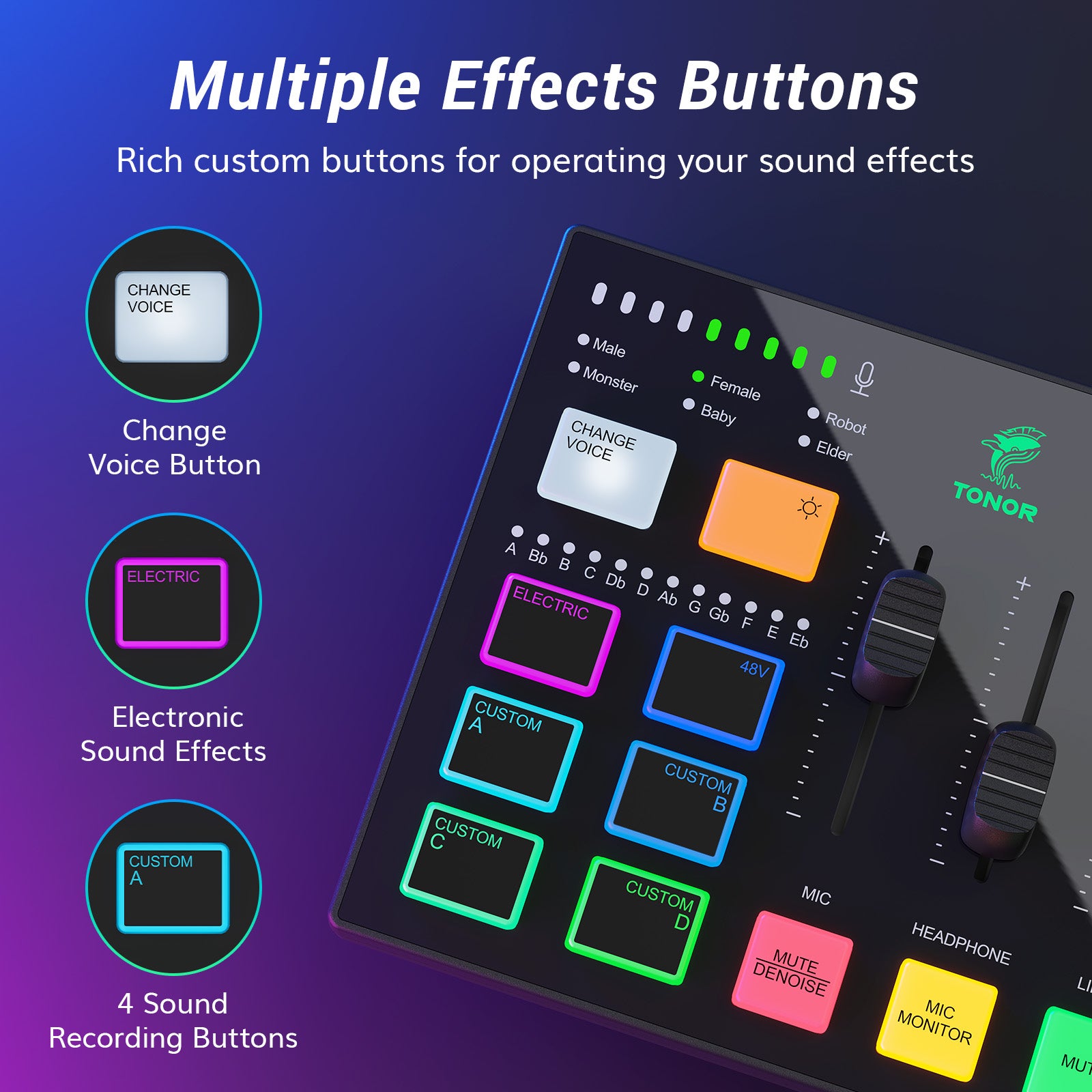 TX310 Gaming Audio Interface - TONOR
