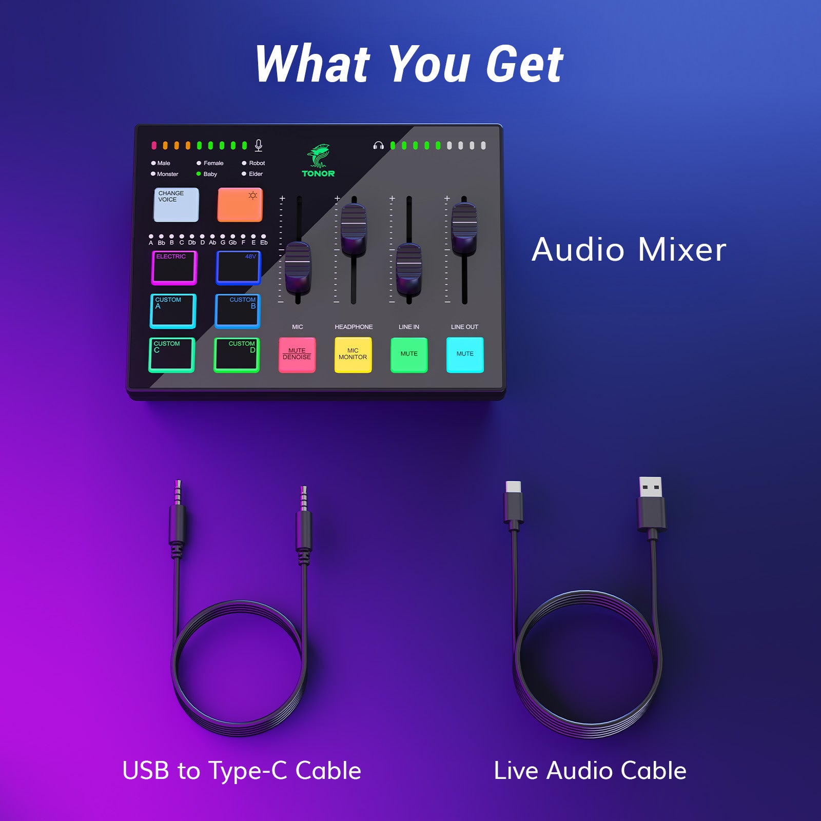TX310 Gaming Audio Interface - TONOR