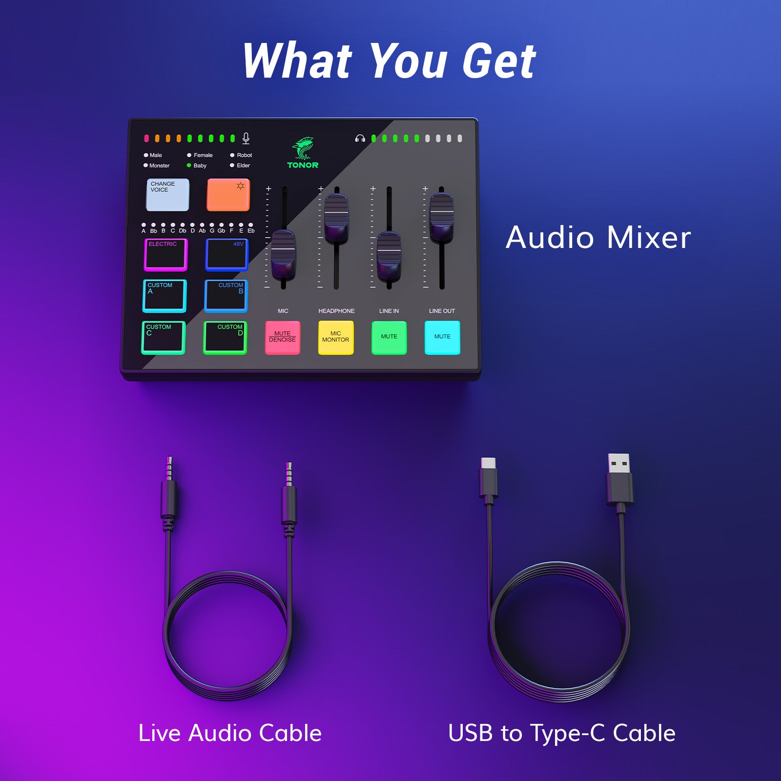 TX310 Gaming Audio Interface - TONOR