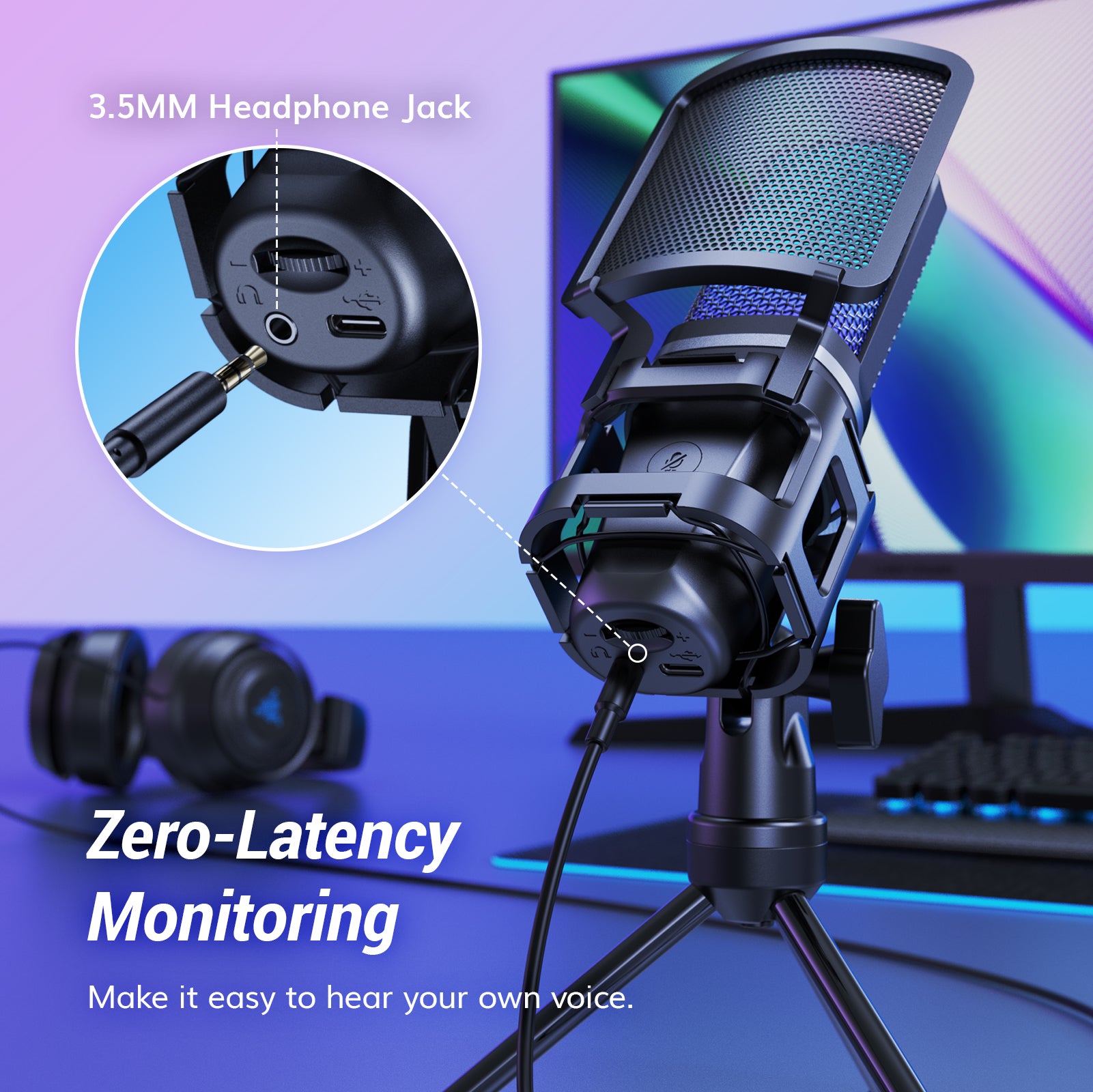 TC777 PRO USB Condenser Microphone – TONOR