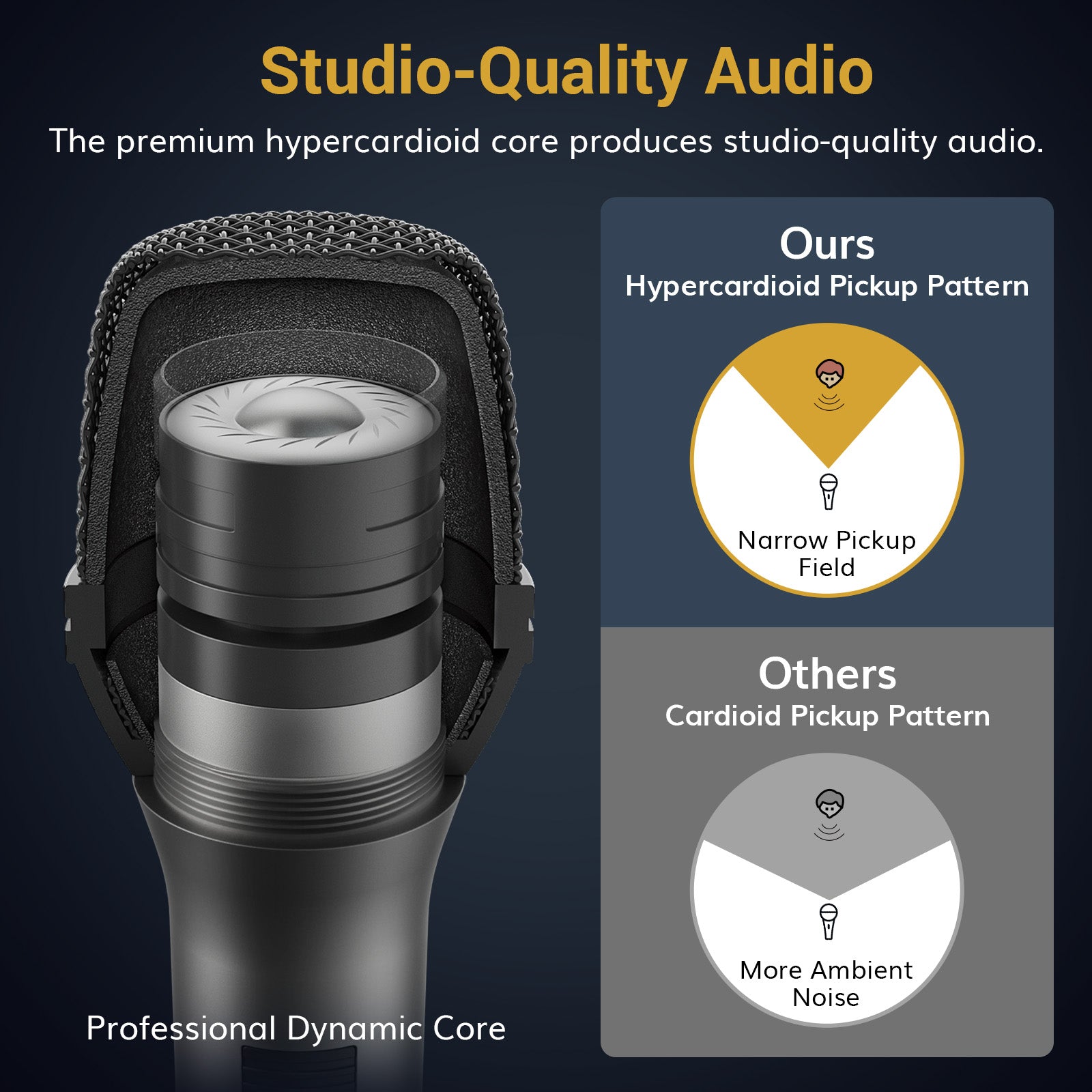 D5 Professional Vocal Microphone - TONOR