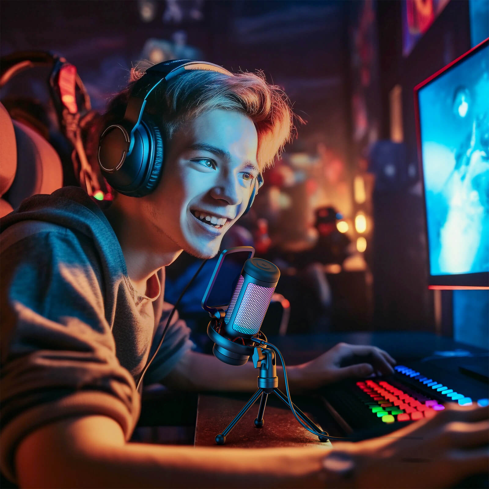 TC310 RGB USB Condenser Microphone – TONOR