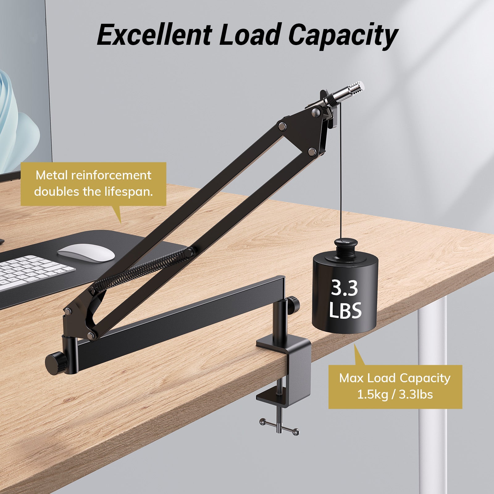 T20LP Mic Arm Desk Mount - TONOR