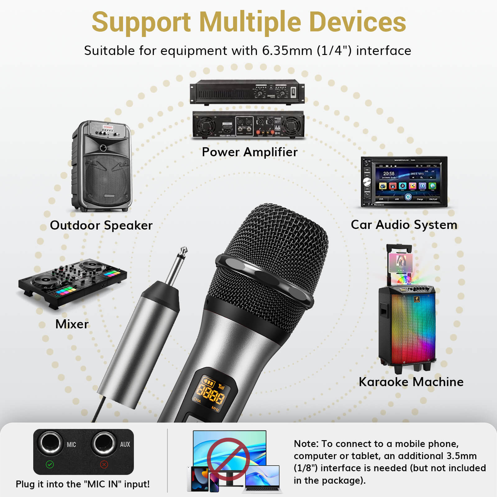 TW-620 Wireless microphone – TONOR