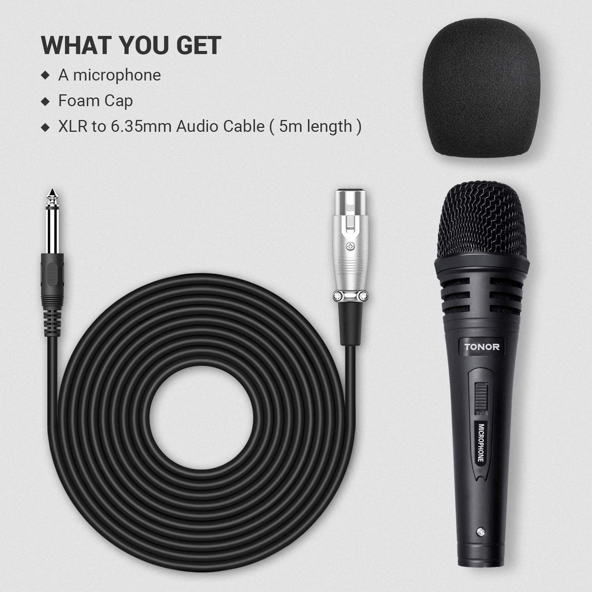 XLR Condenser Microphone Kit | TONOR