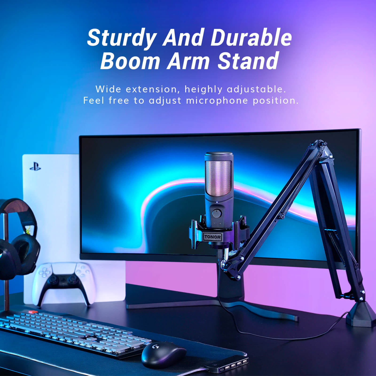 TC40 RGB USB Microphone Kit – TONOR