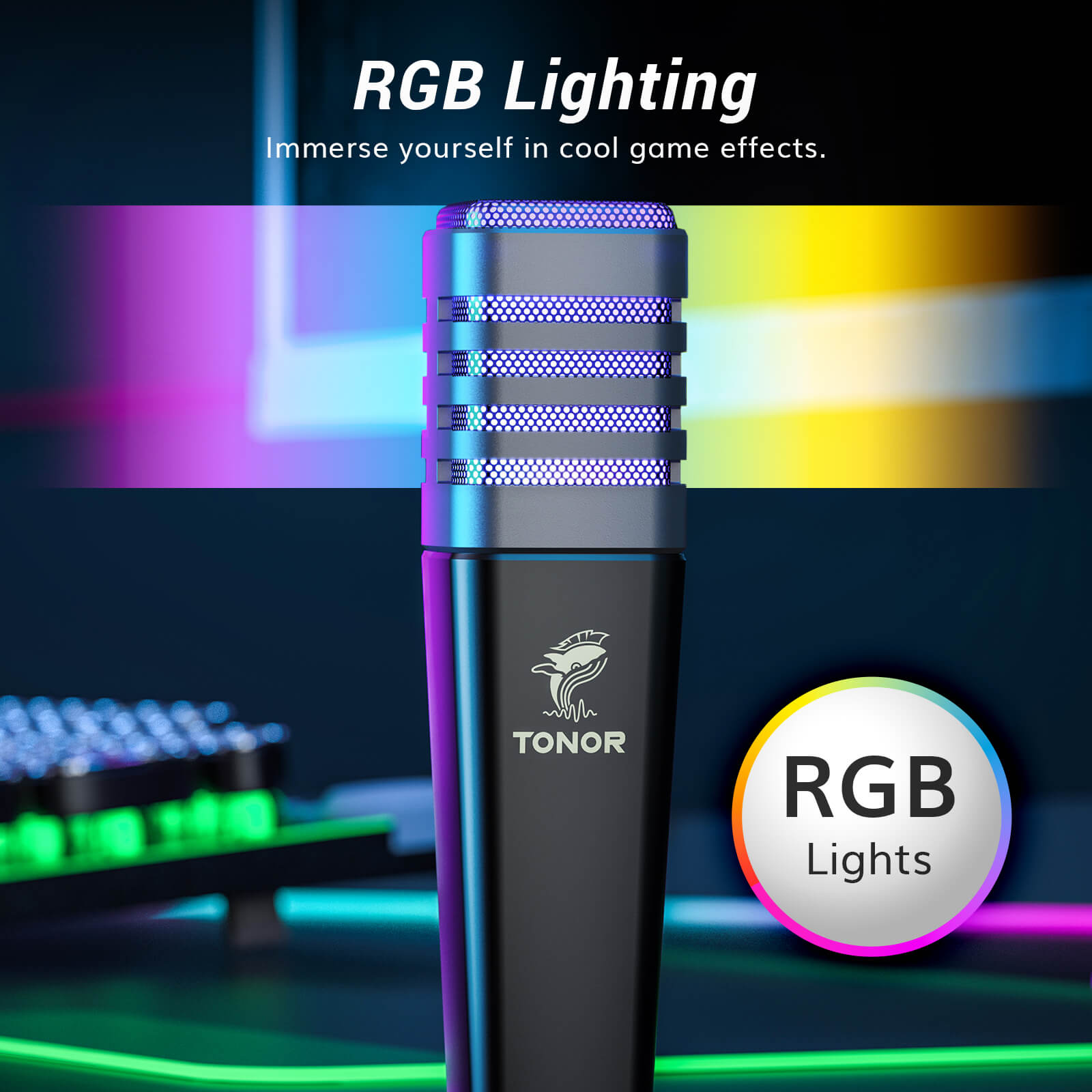 TC-30 RGB USB Microphone Kit – TONOR